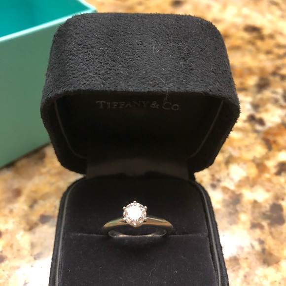 Tiffany & Co. | Jewelry | Tiffany Diamond Solitaire Ring | Poshmark
